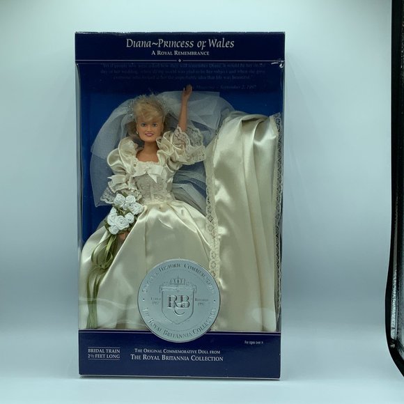 Goldberger | Toys | Nwot Vintage Diana Princess Of Wales Doll | Poshmark